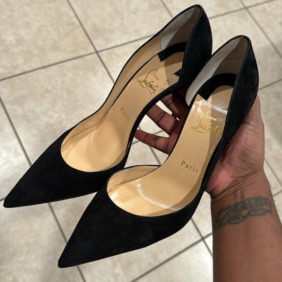 Christian Louboutin | Shoes | Christian Louboutin Iriza Suede 2mm ...